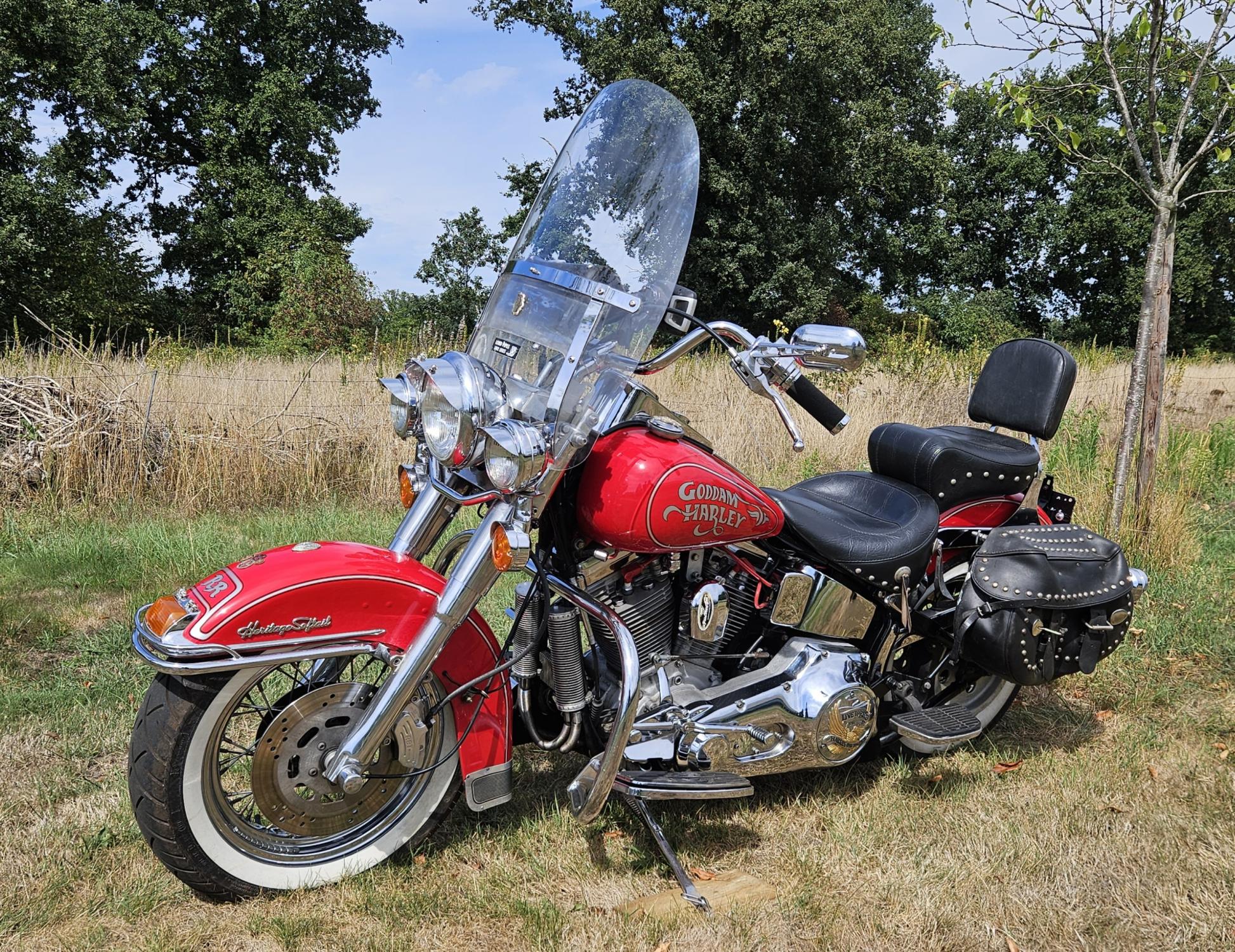 Harley-Davidson Flst HERITAGE Softail classic 1990 | Dutch Lion Motorbikes