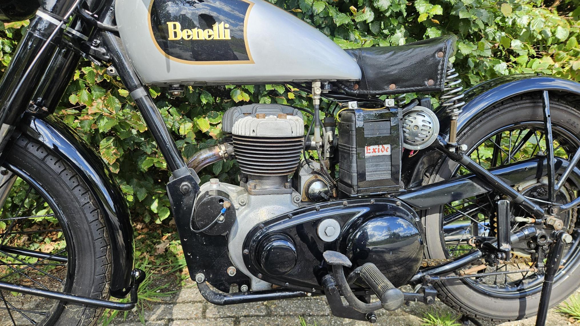 Benelli 500cc SV 1947 with importpapers | Dutch Lion Motorbikes