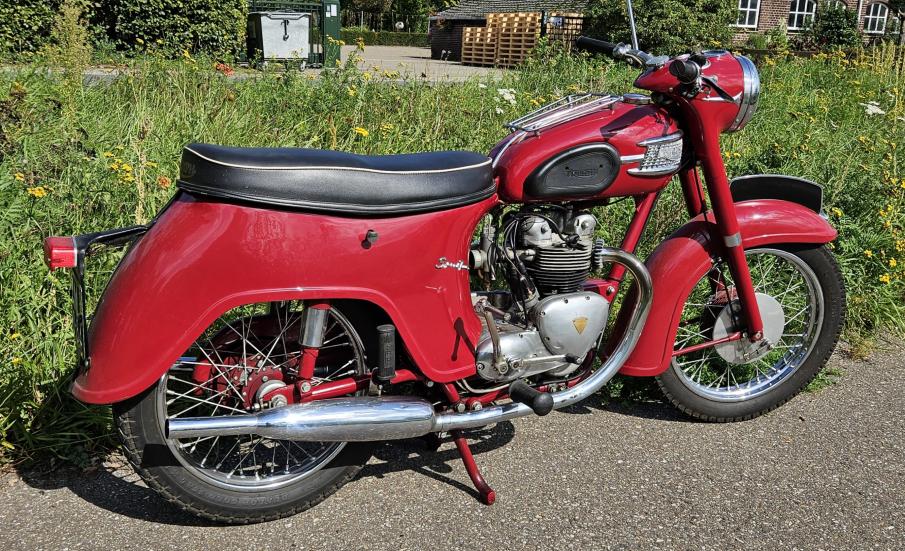 Triumph 5ta Speedtwin 500cc 1959 with dutch papers | Dutch Lion Motorbikes