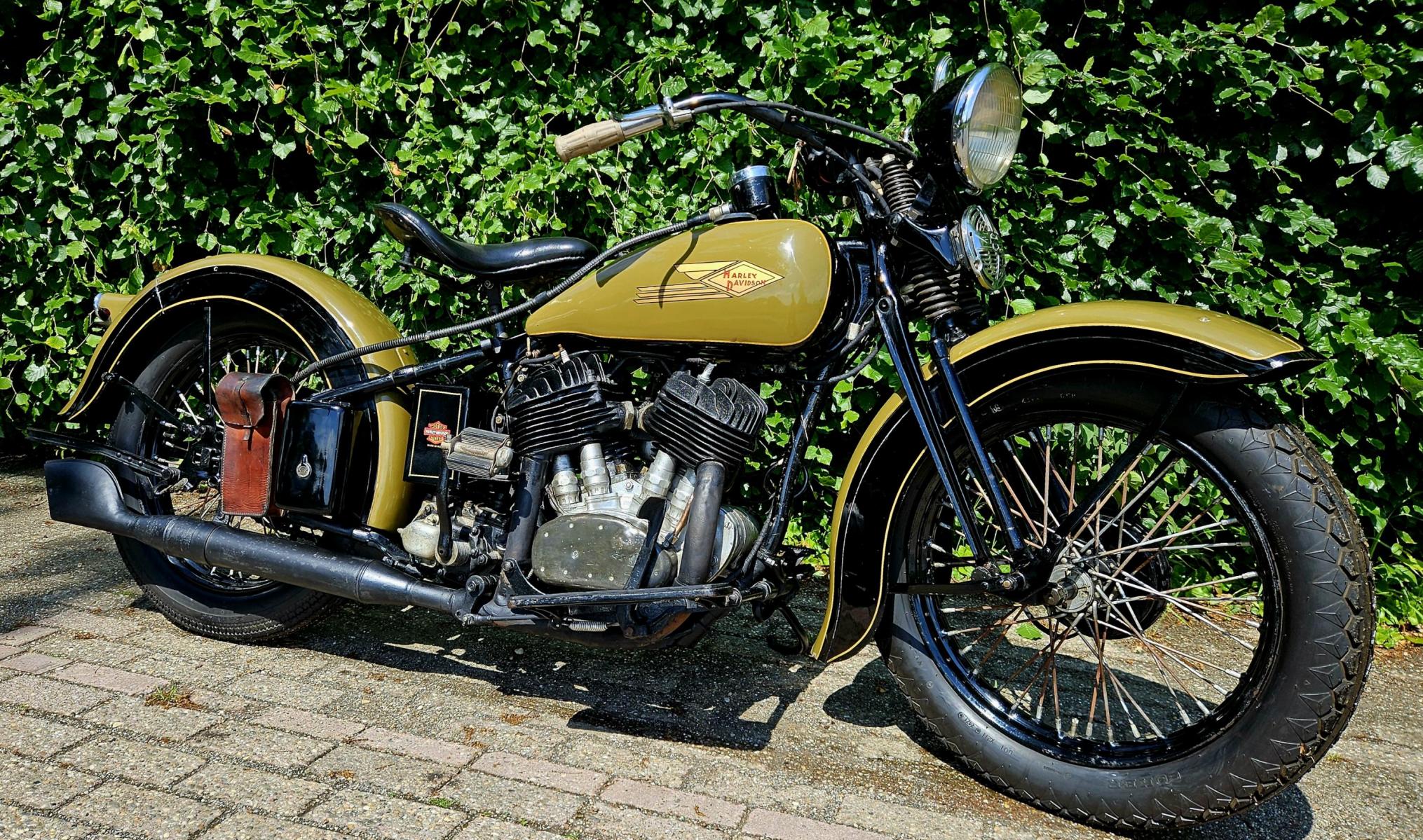 Harley Davidson 1935 35VLD 1200cc 2 cyl sv | Dutch Lion Motorbikes