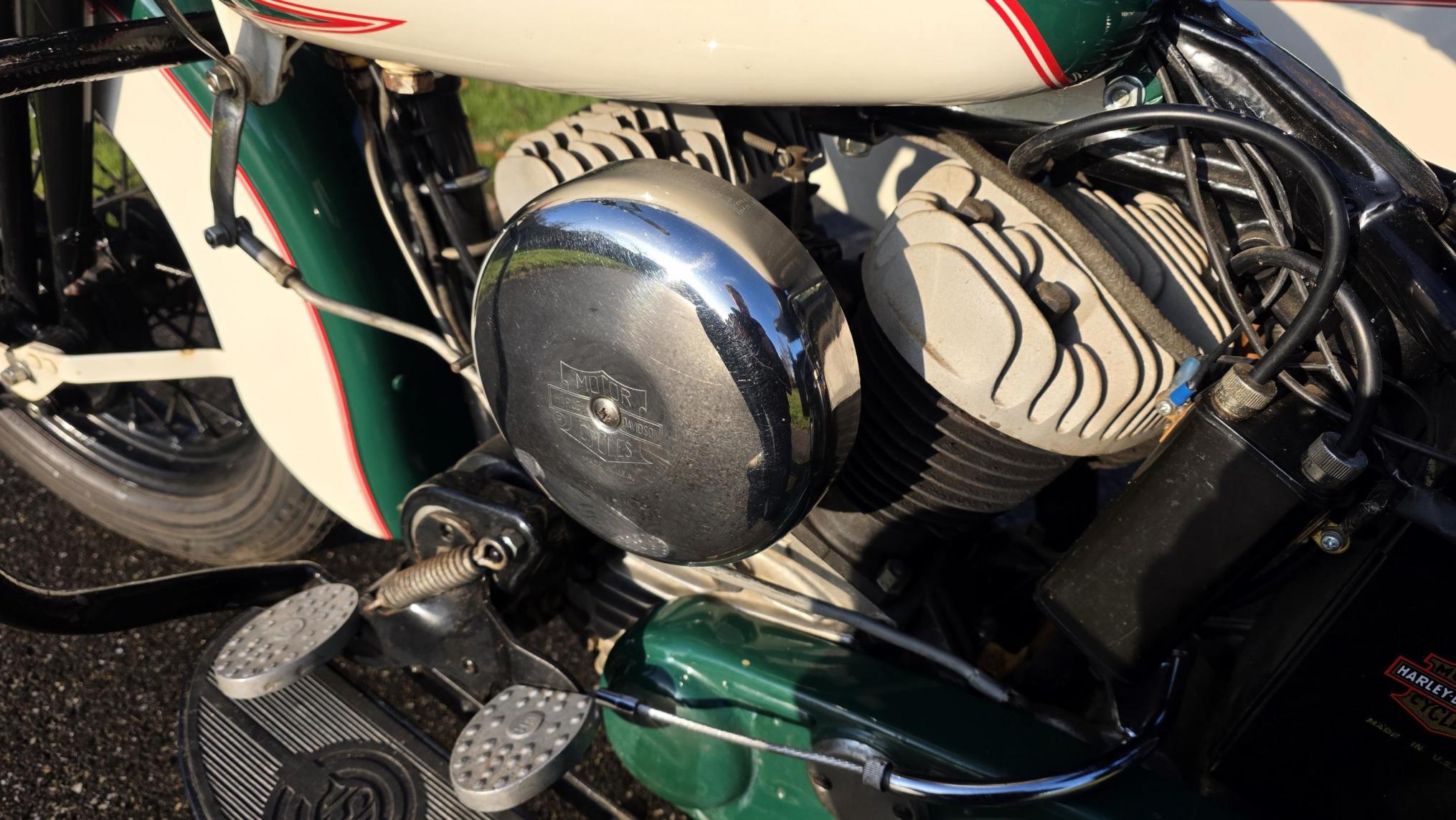 Harley WLA 750cc 1942 with sidecar in fully restored comdition | Dutch ...