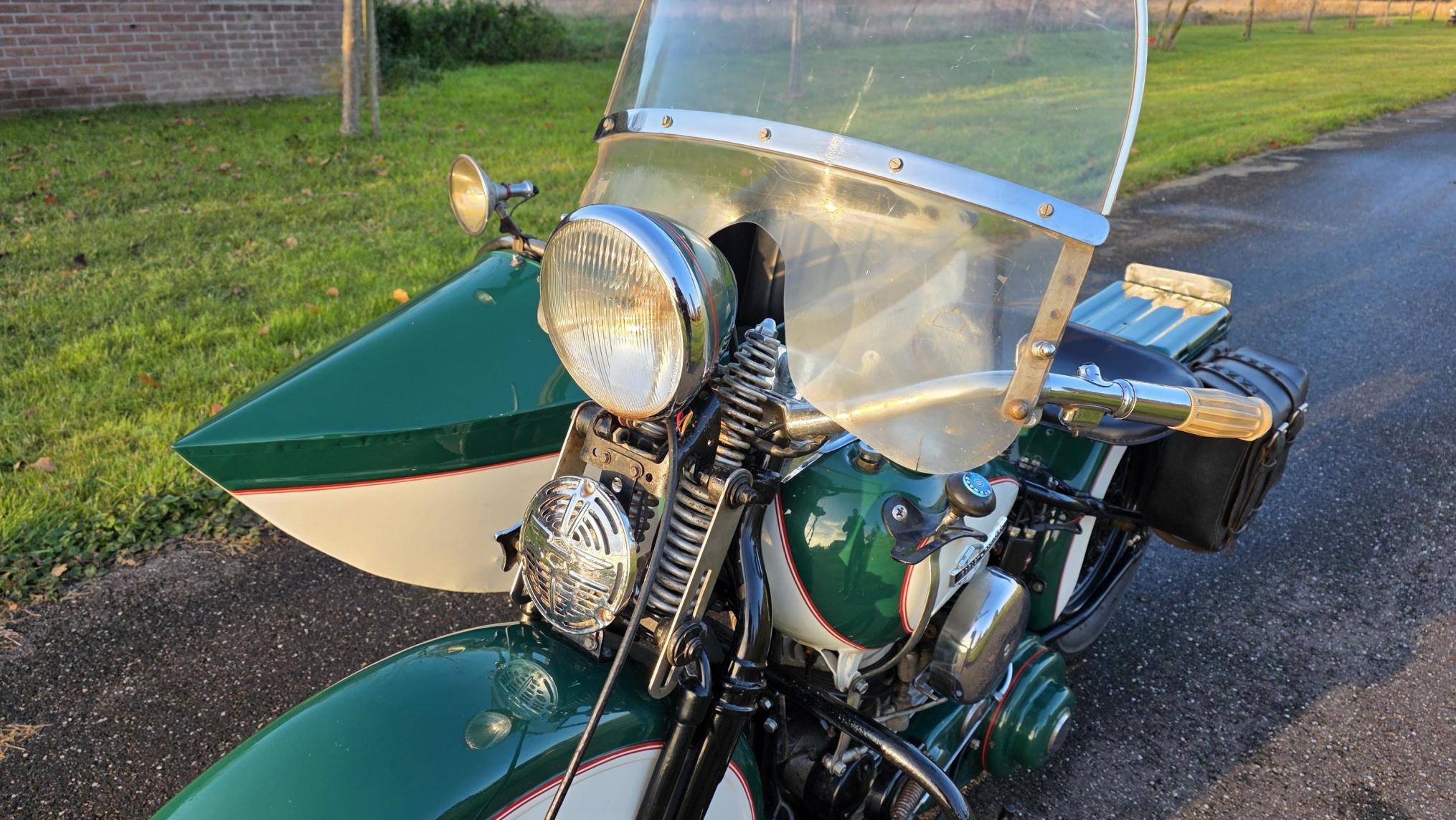 Harley WLA 750cc 1942 with sidecar in fully restored comdition | Dutch ...