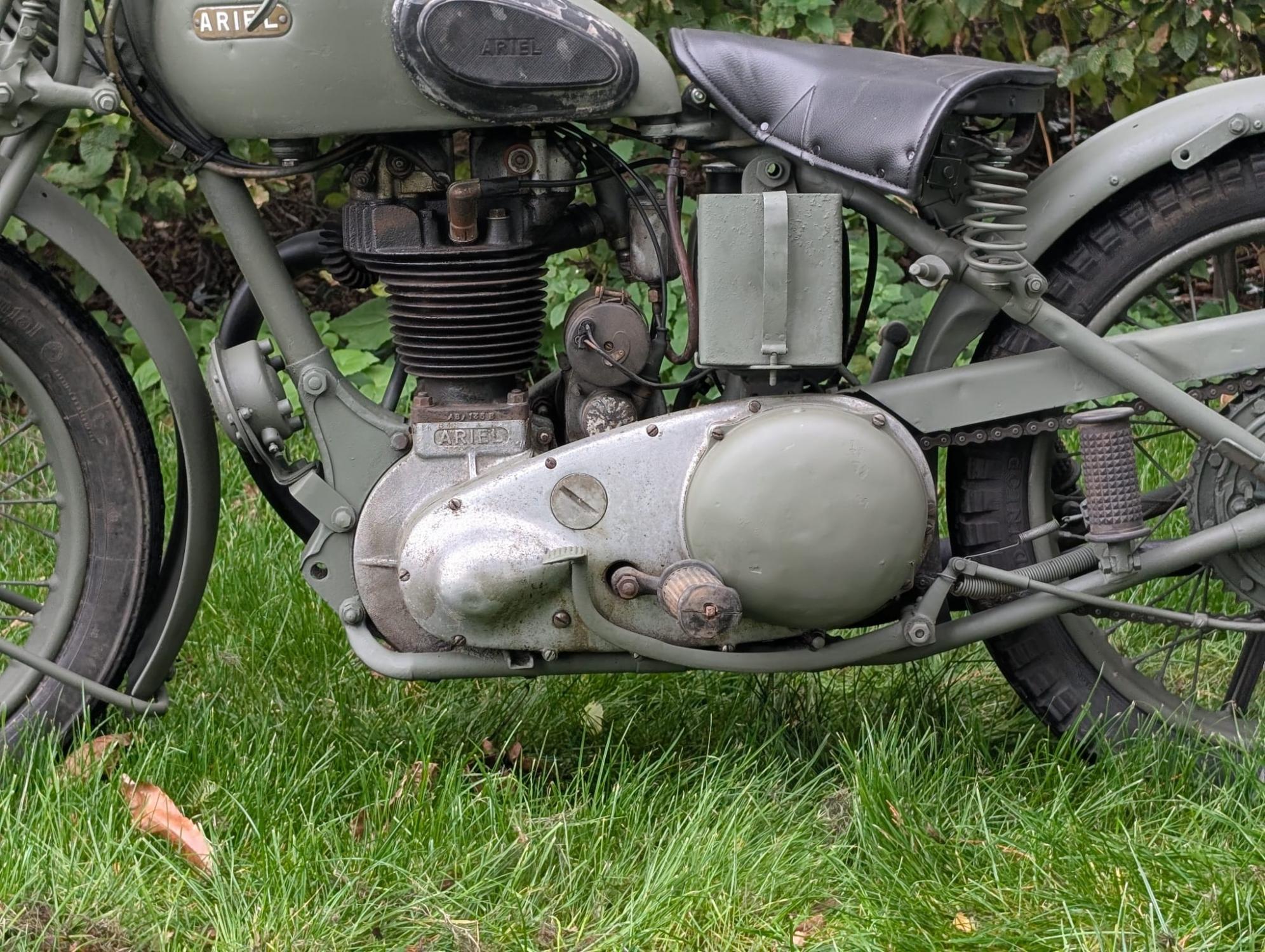 Ariel WNG 350cc ohv 1945 ex Wo2 great winterproject | Dutch Lion Motorbikes