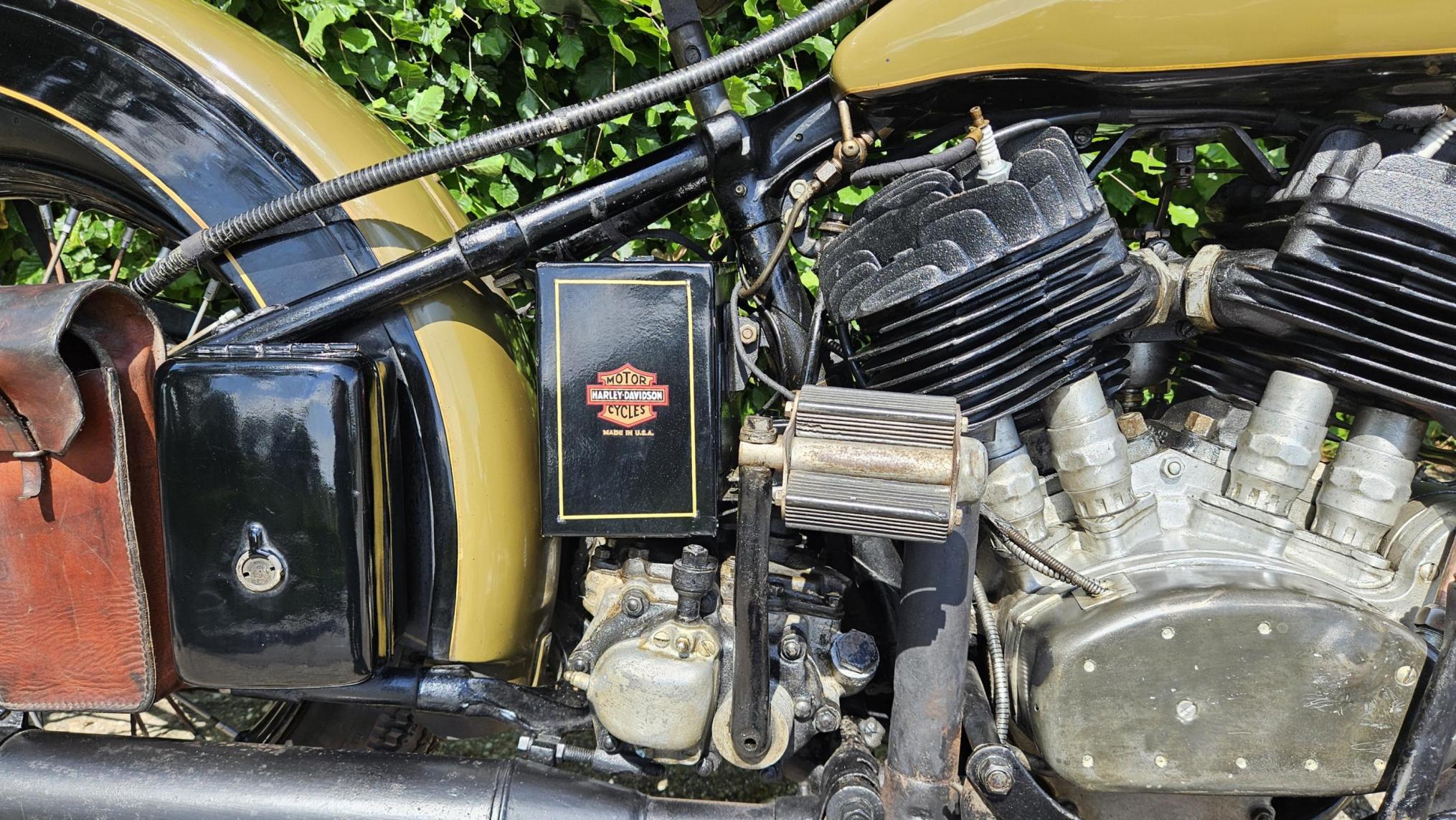 Harley Davidson 1935 35VLD 1200cc 2 cyl sv | Dutch Lion Motorbikes