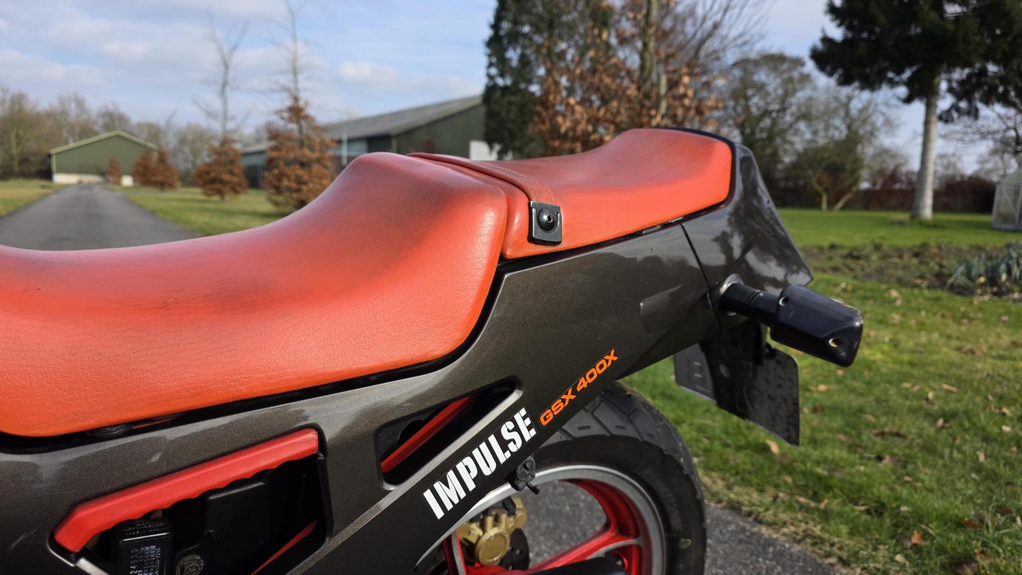Suzuki GSX 400 X Impulse with dutch registration | Dutch Lion Motorbikes