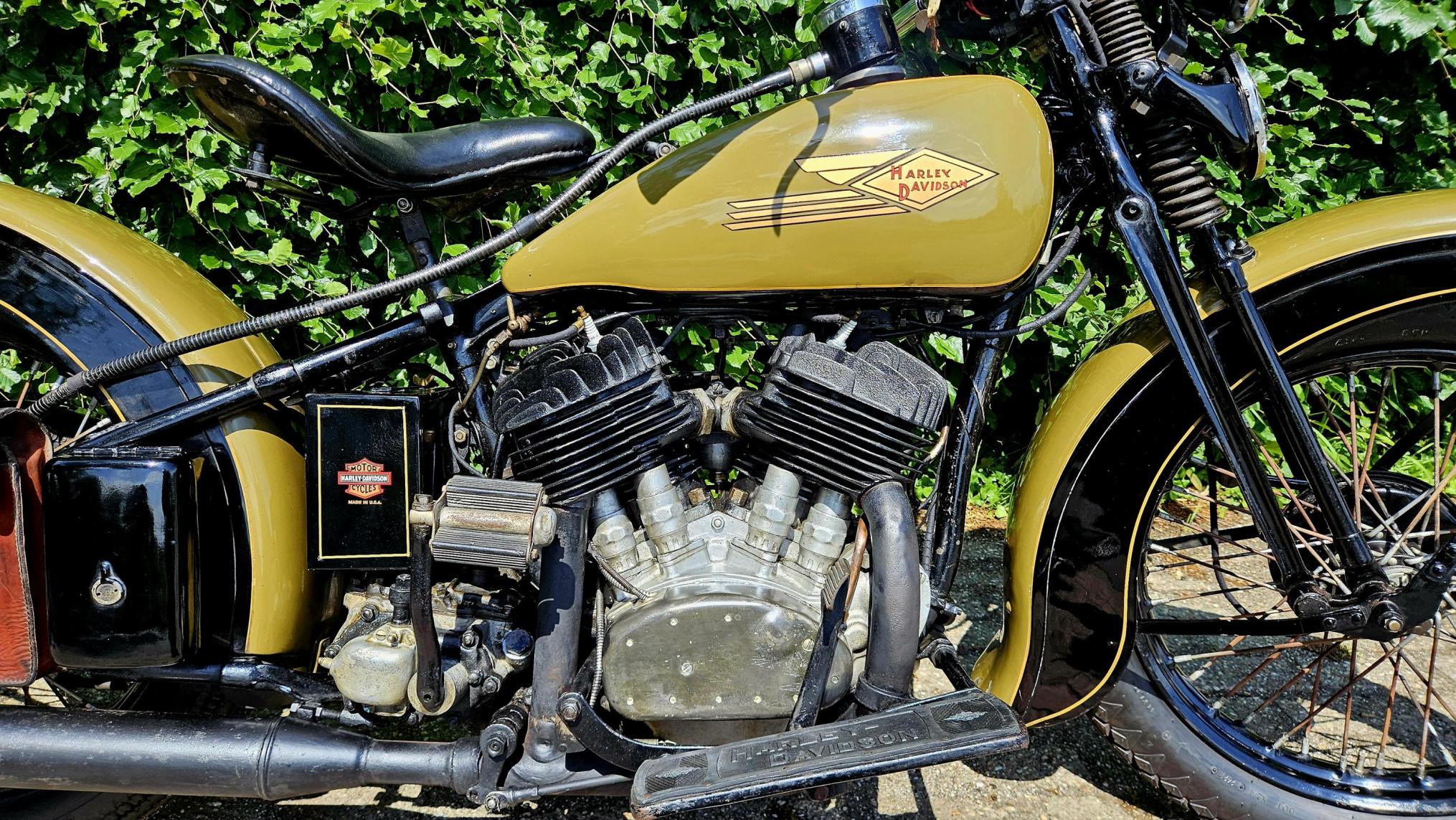 Harley Davidson 1935 35VLD 1200cc 2 cyl sv | Dutch Lion Motorbikes