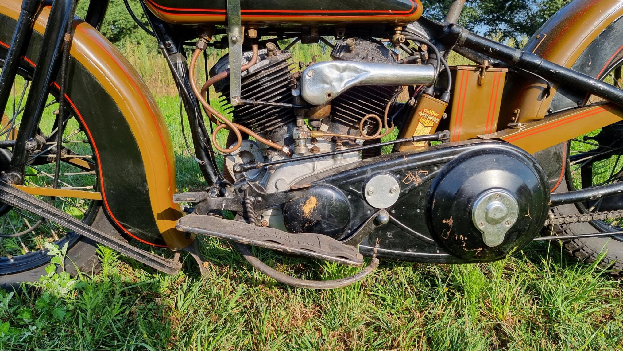 Ultra-rare 1936 Harley Davidson VH 80Ci 1340 with reverse only 305 ...