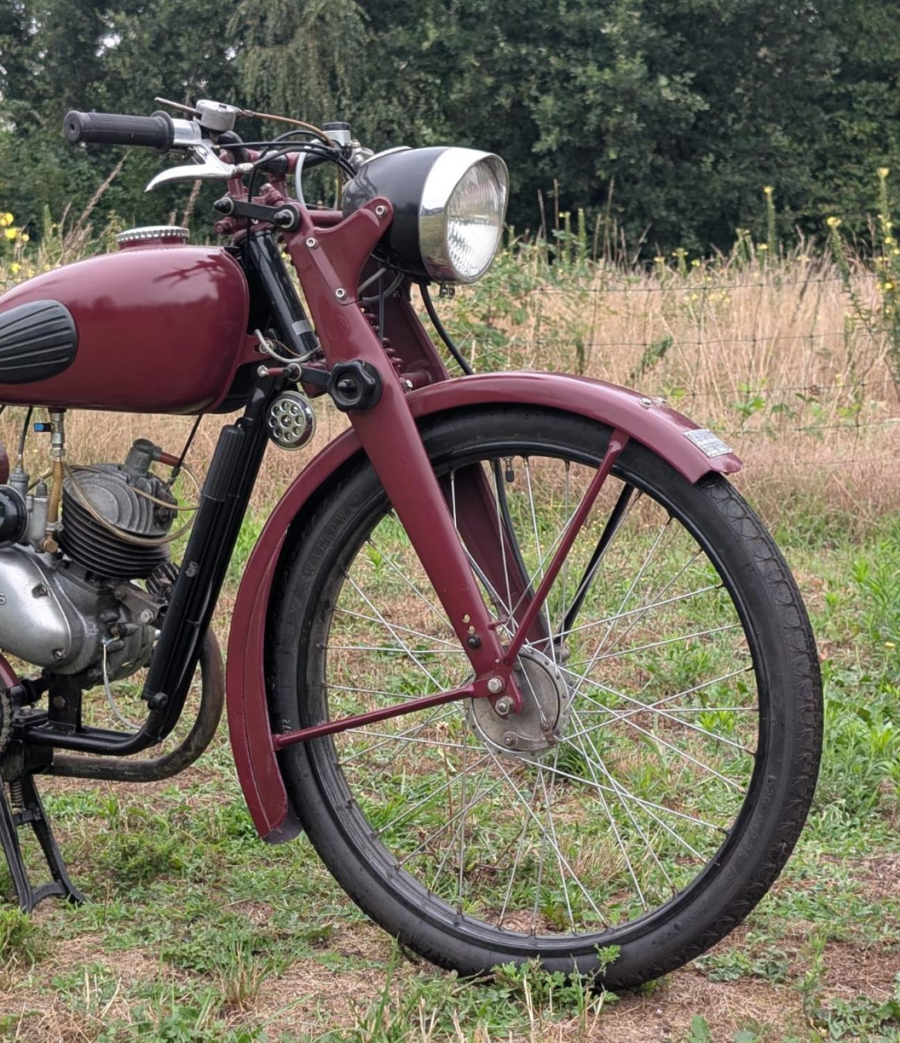 Panther 98cc 1951 with german papers | Dutch Lion Motorbikes