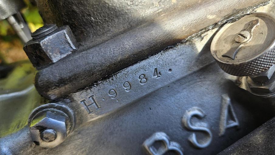 BSA Sloper 557cc 1931 big onecilinder great sound | Dutch Lion Motorbikes