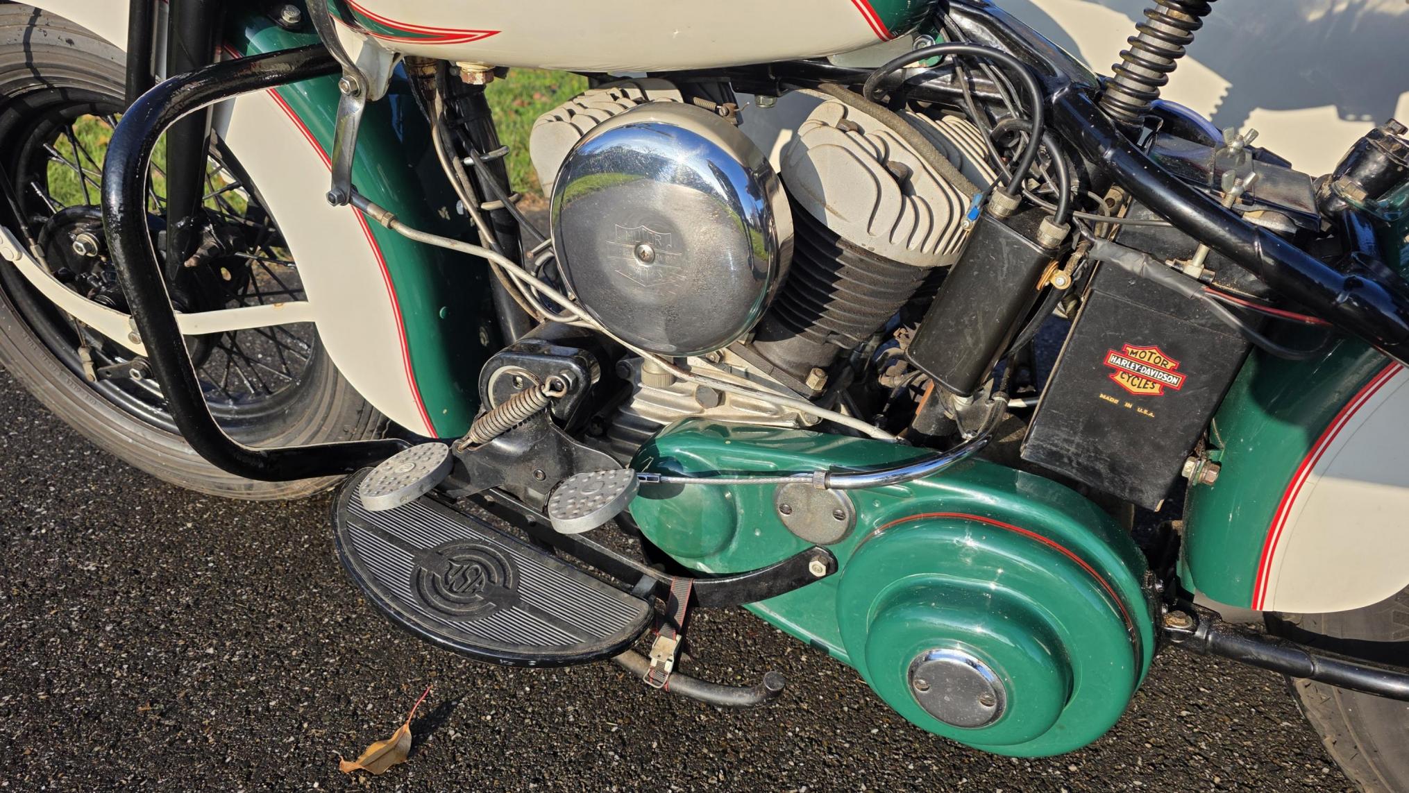 Harley WLA 750cc 1942 with sidecar in fully restored comdition | Dutch ...
