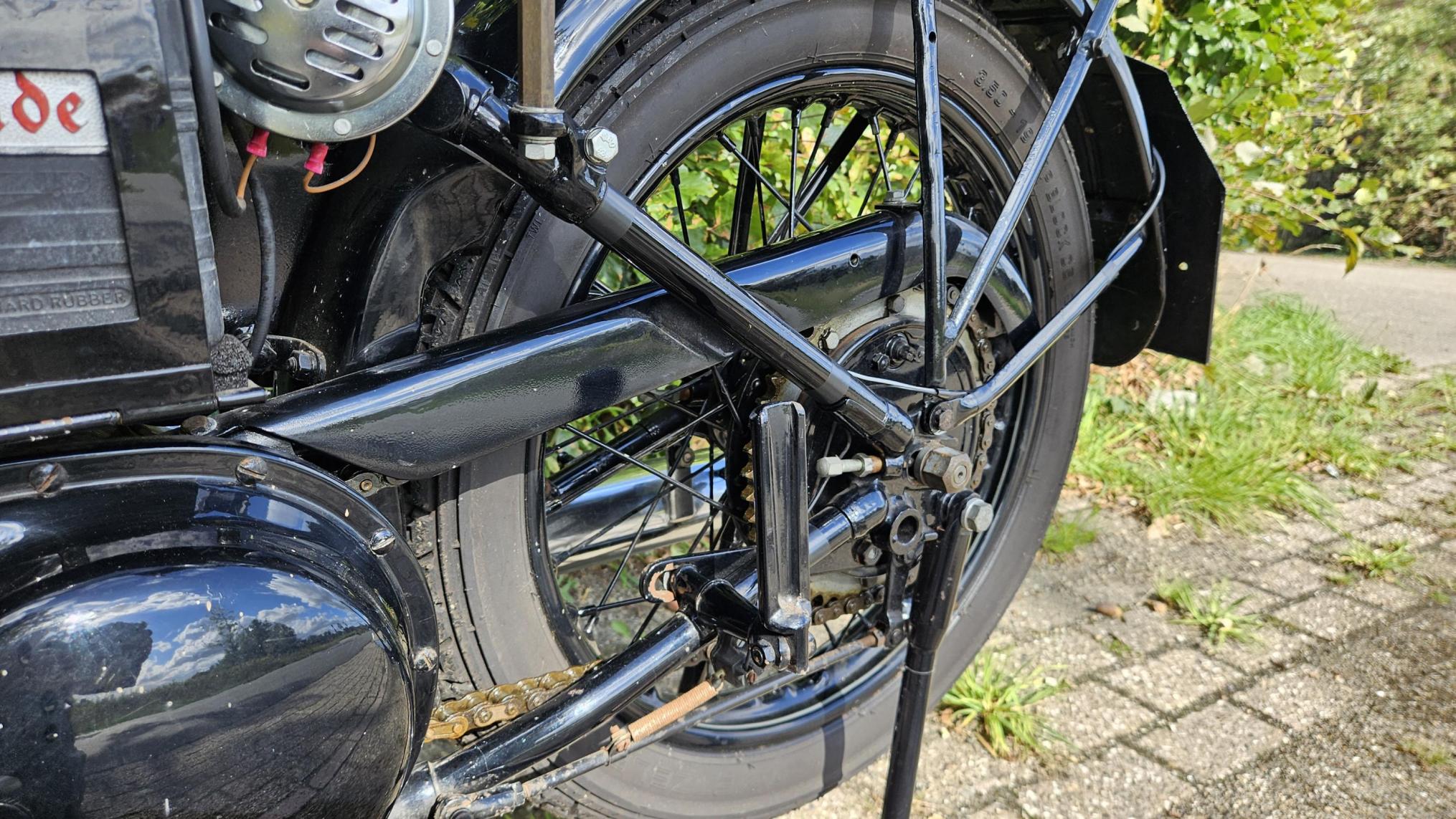 Benelli 500cc SV 1947 with importpapers | Dutch Lion Motorbikes