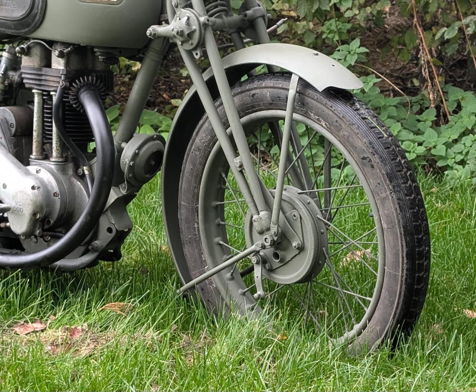 Ariel WNG 350cc ohv 1945 ex Wo2 great winterproject | Dutch Lion Motorbikes