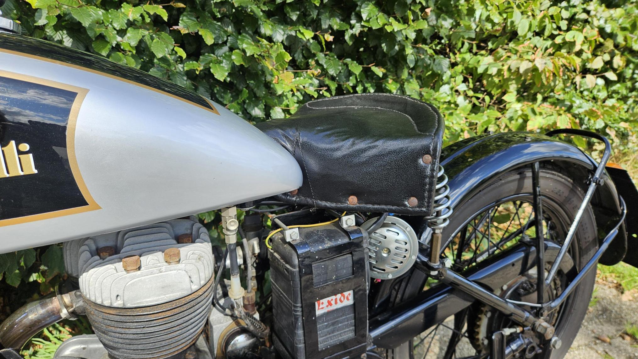 Benelli 500cc SV 1947 with importpapers | Dutch Lion Motorbikes