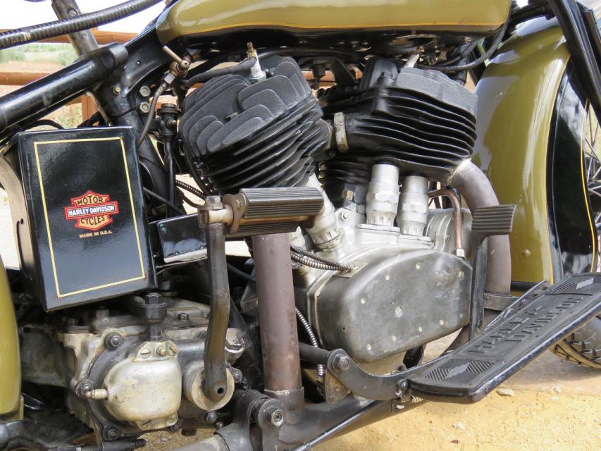 Harley Davidson 1935 35VLD 1200cc 2 cyl sv | Dutch Lion Motorbikes