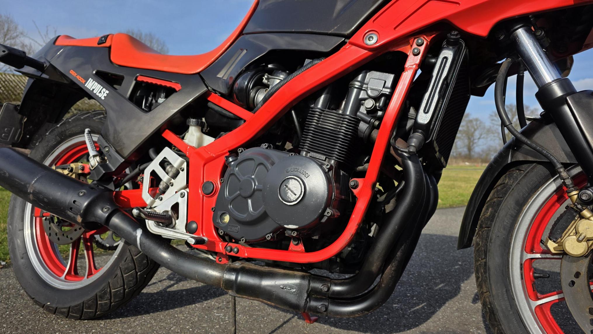 Suzuki GSX 400 X Impulse with dutch registration | Dutch Lion Motorbikes