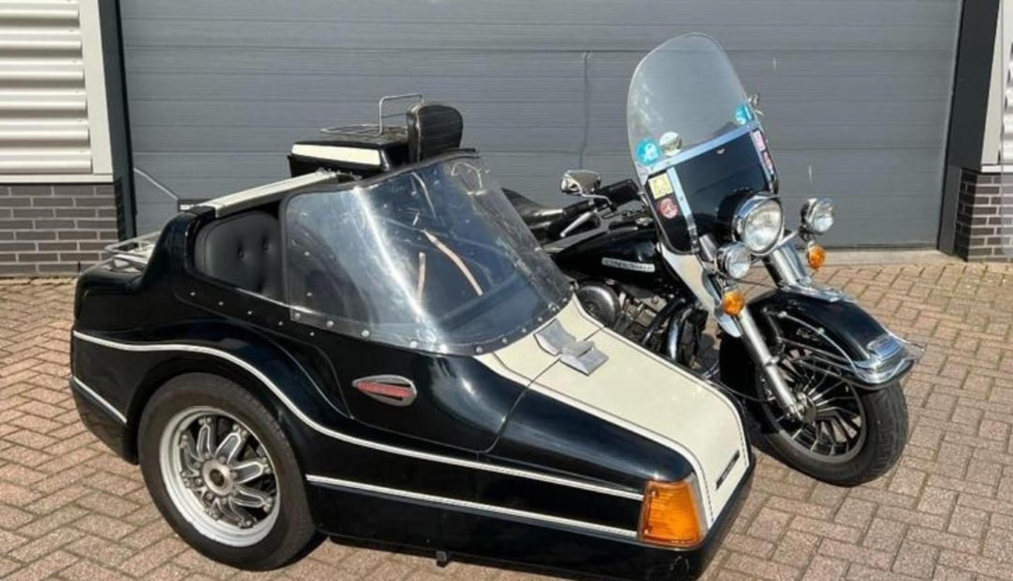 Harley Davidson FLH 1200 Electra Glide 1977 EML 2 seater sidecar ...