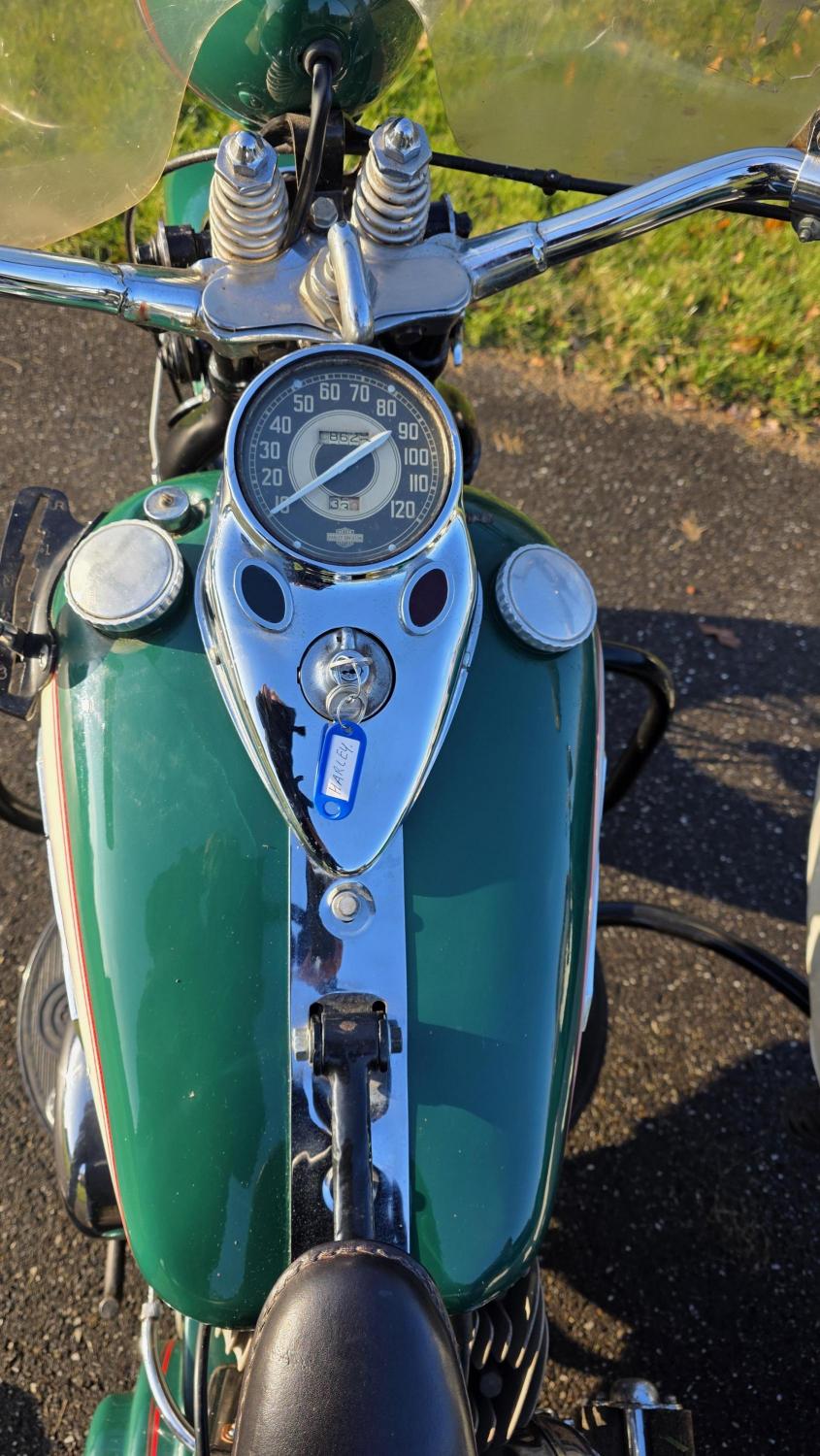 Harley WLA 750cc 1942 with sidecar in fully restored comdition | Dutch ...