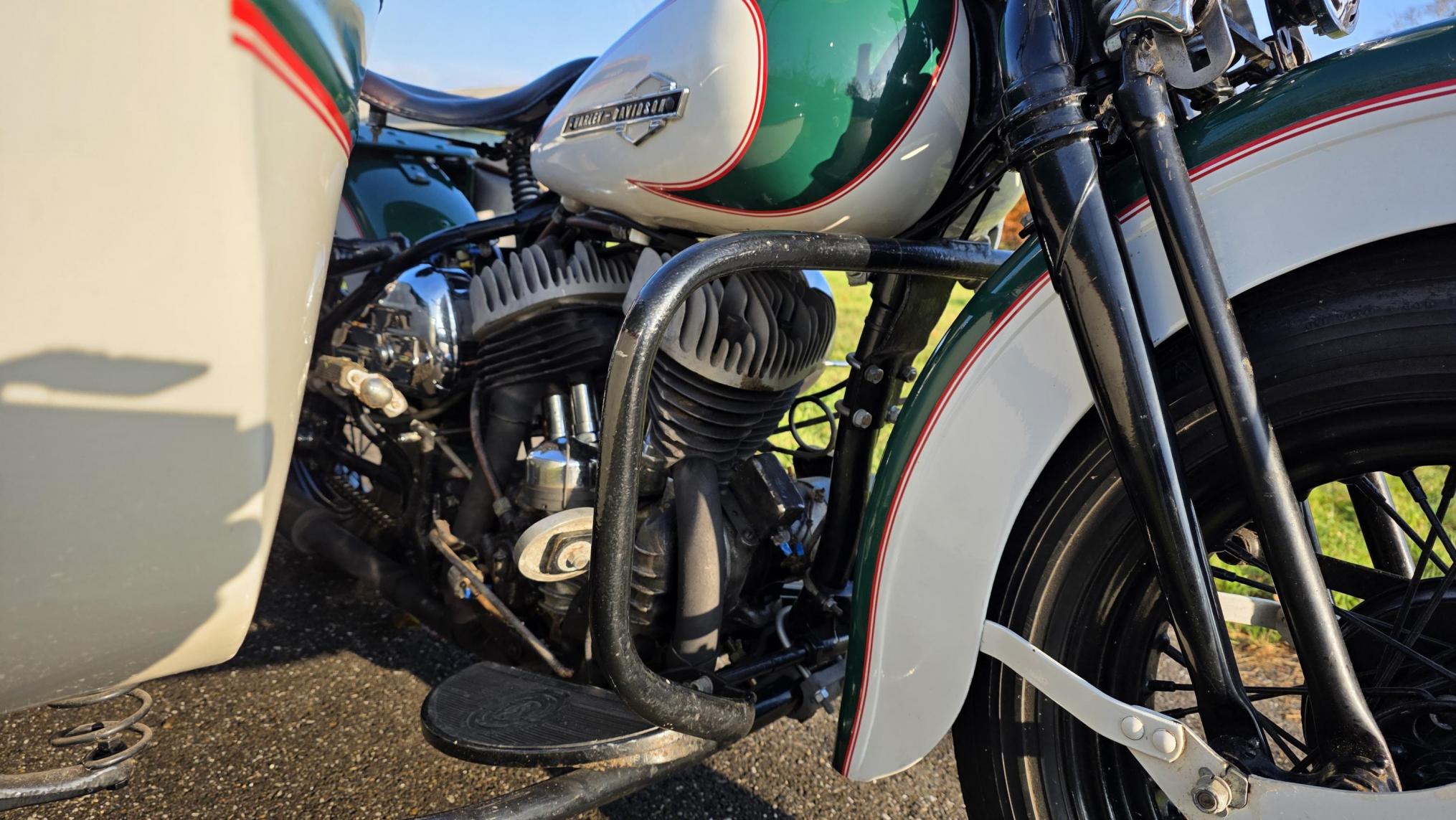 Harley WLA 750cc 1942 with sidecar in fully restored comdition | Dutch ...