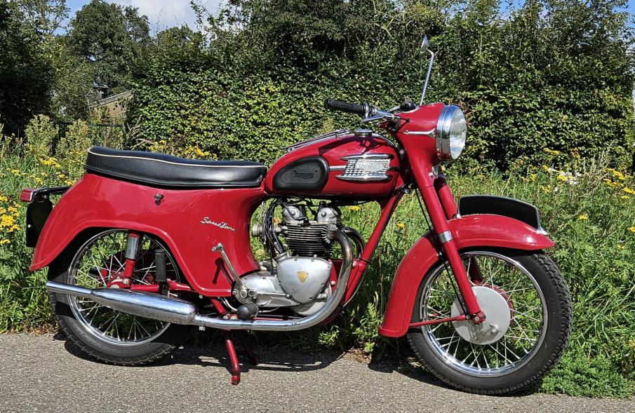 Triumph 5ta Speedtwin 500cc 1959 with dutch papers | Dutch Lion Motorbikes