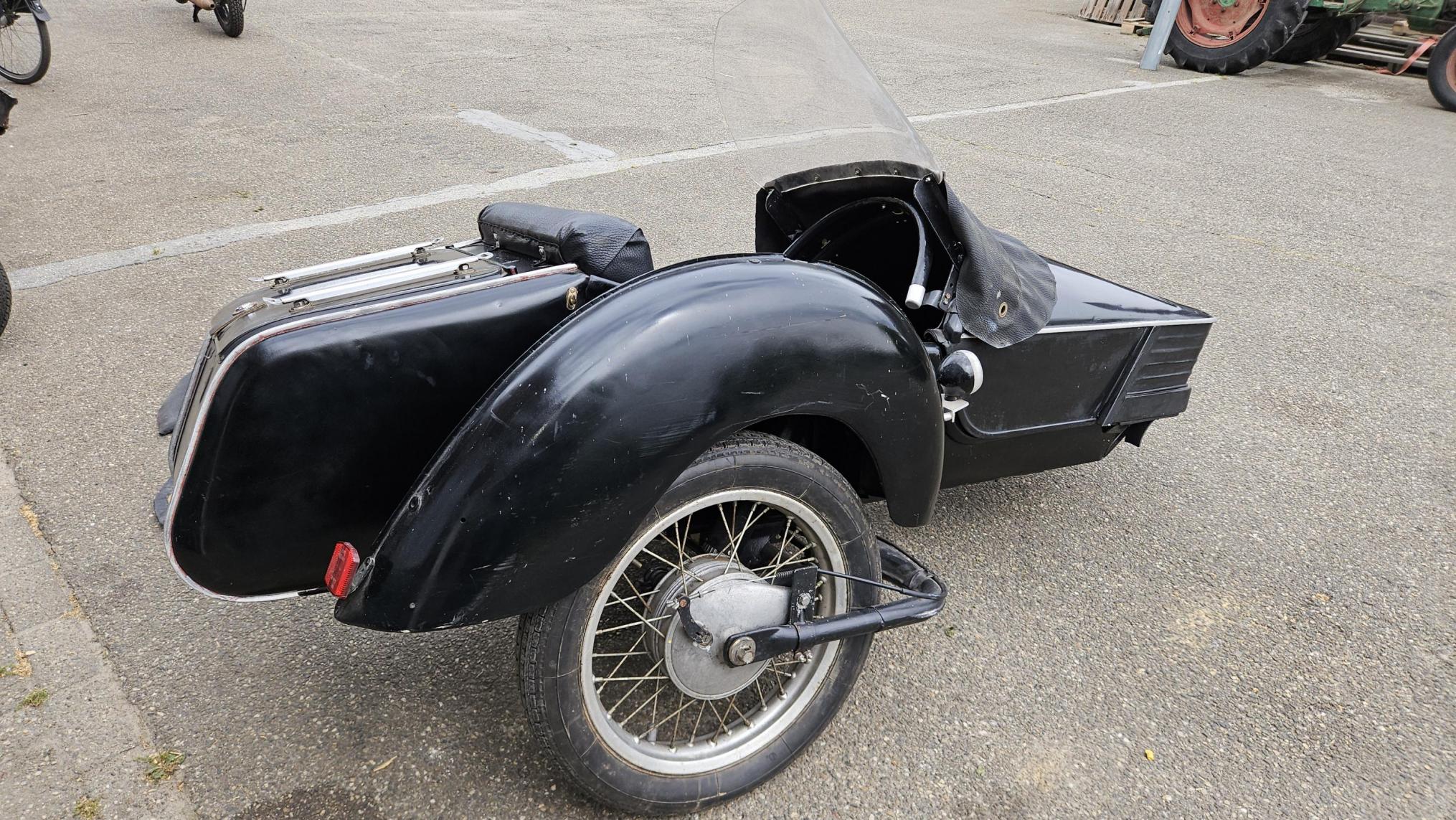 DKW RT250VS 1958 with MZ Elastic sidecar and belgian papers | Dutch ...