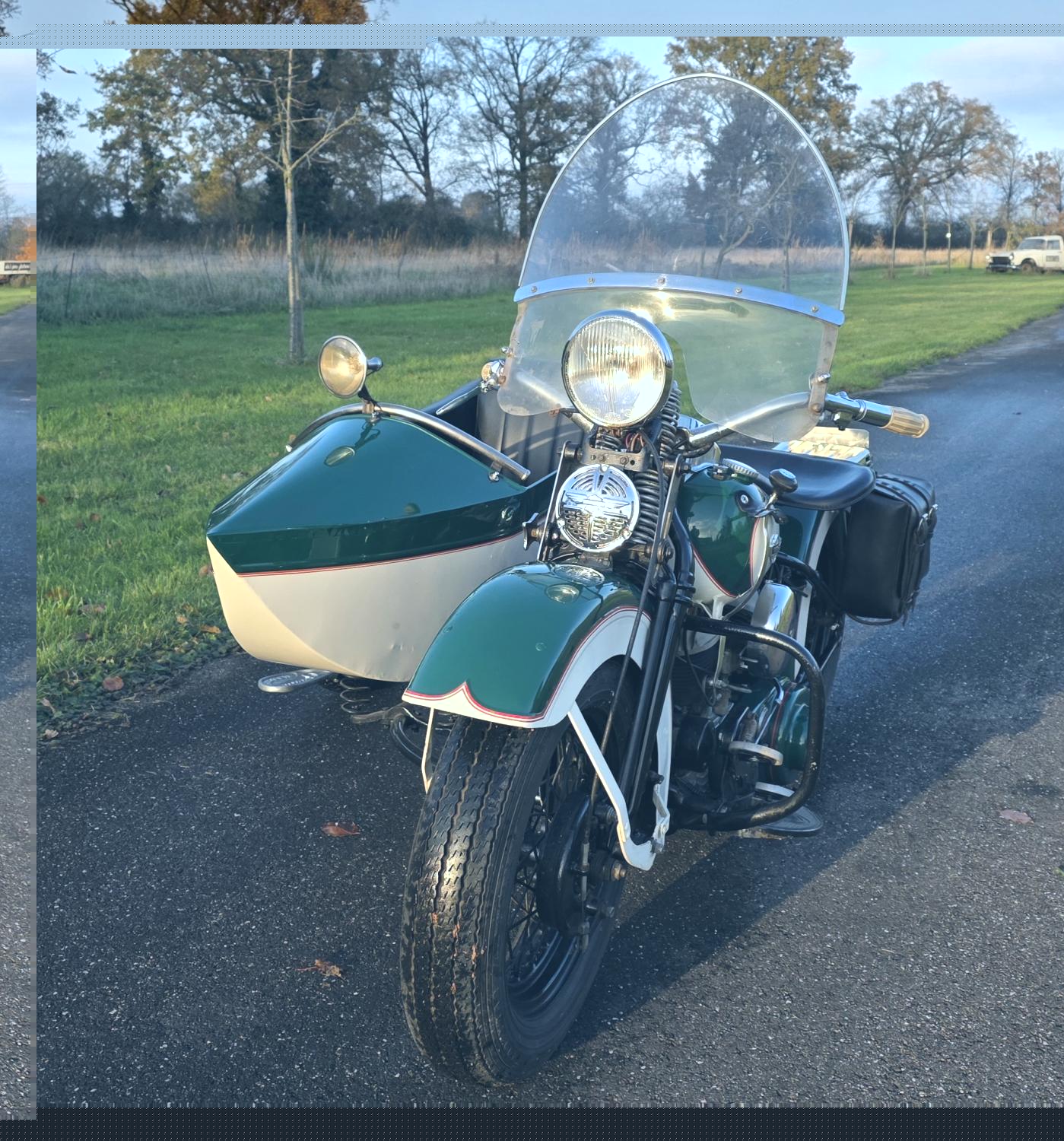 Harley WLA 750cc 1942 with sidecar in fully restored comdition | Dutch ...