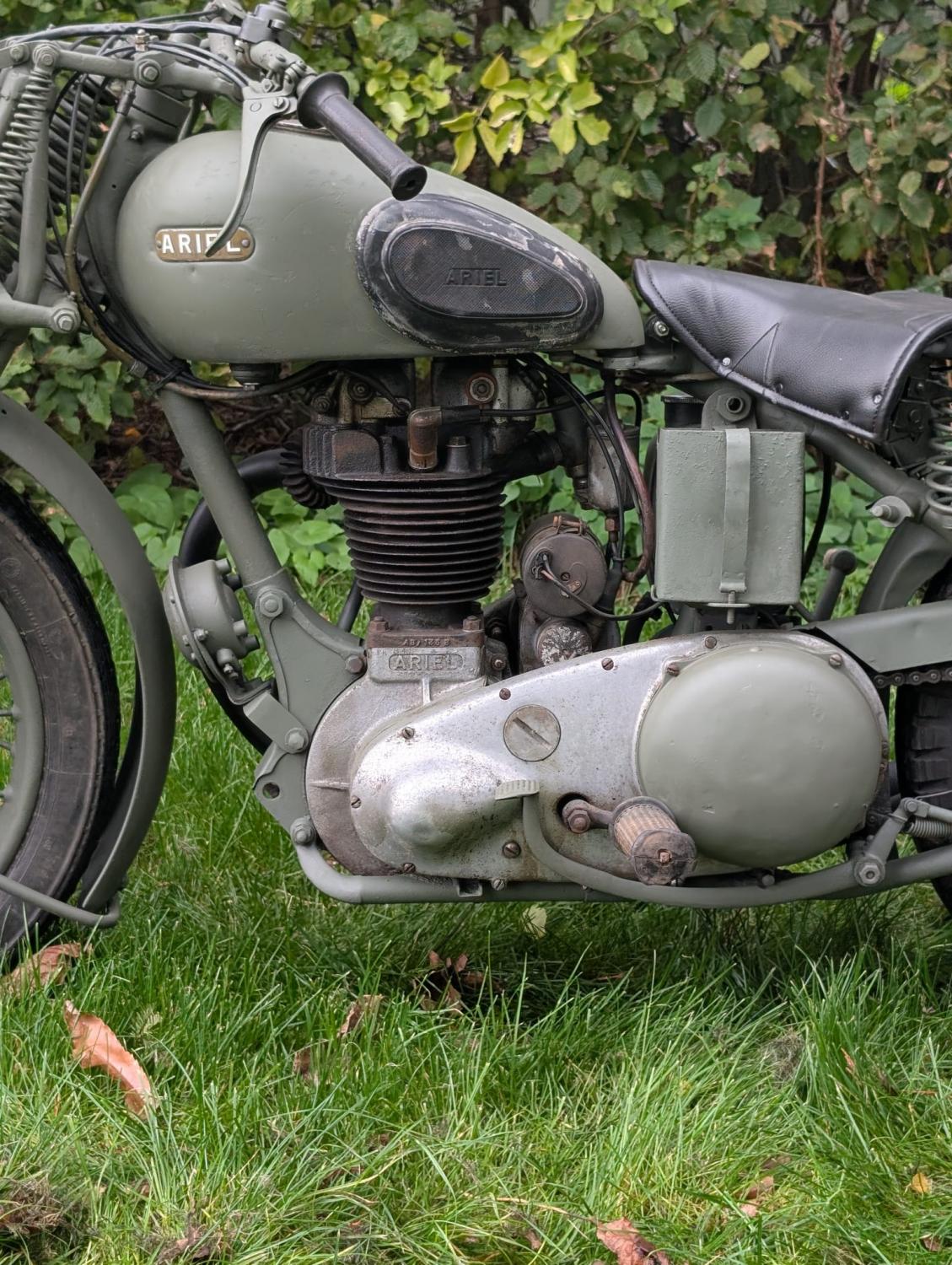 Ariel WNG 350cc ohv 1945 ex Wo2 great winterproject | Dutch Lion Motorbikes
