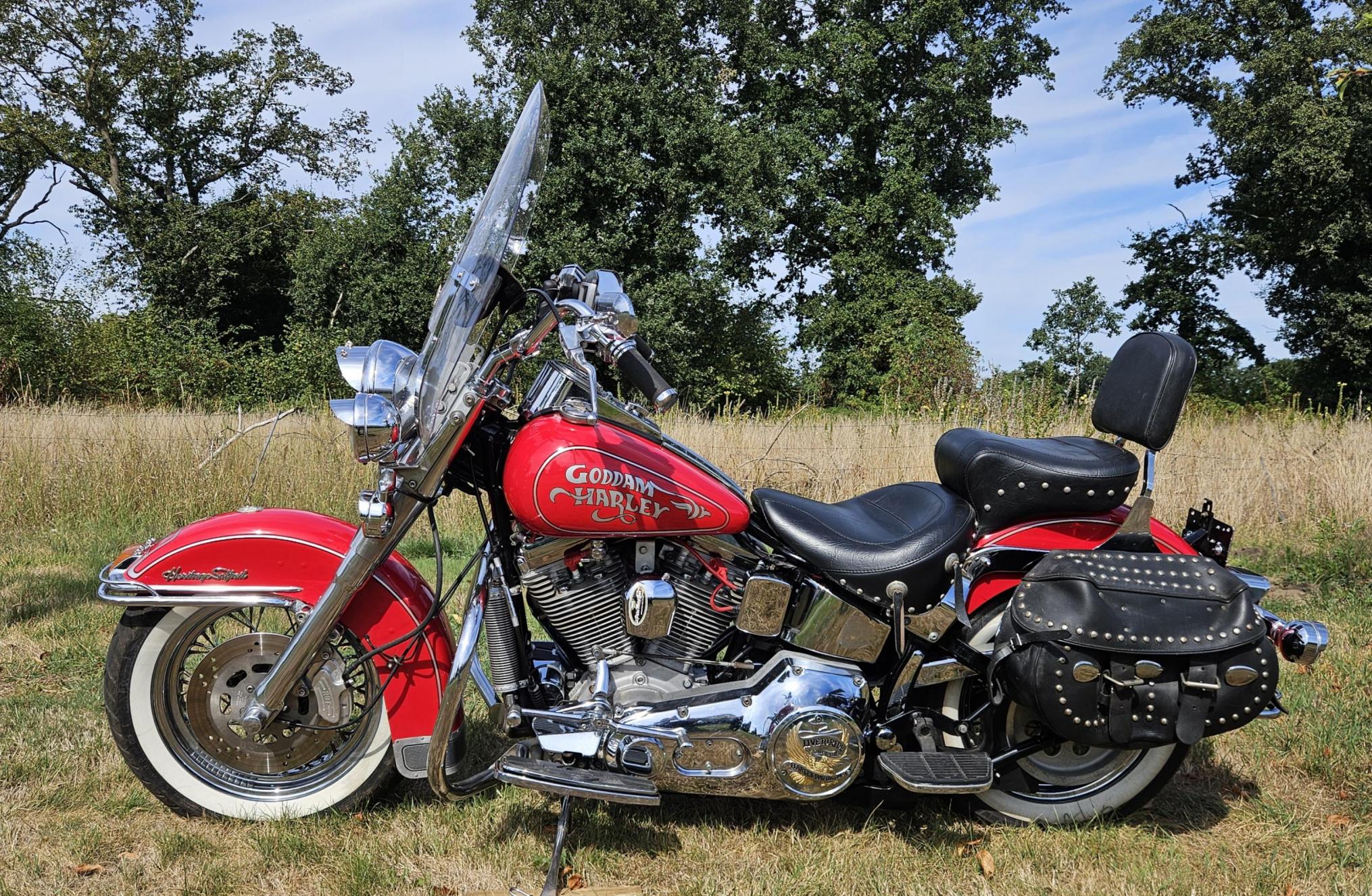 Harley-Davidson Flst HERITAGE Softail classic 1990 | Dutch Lion Motorbikes