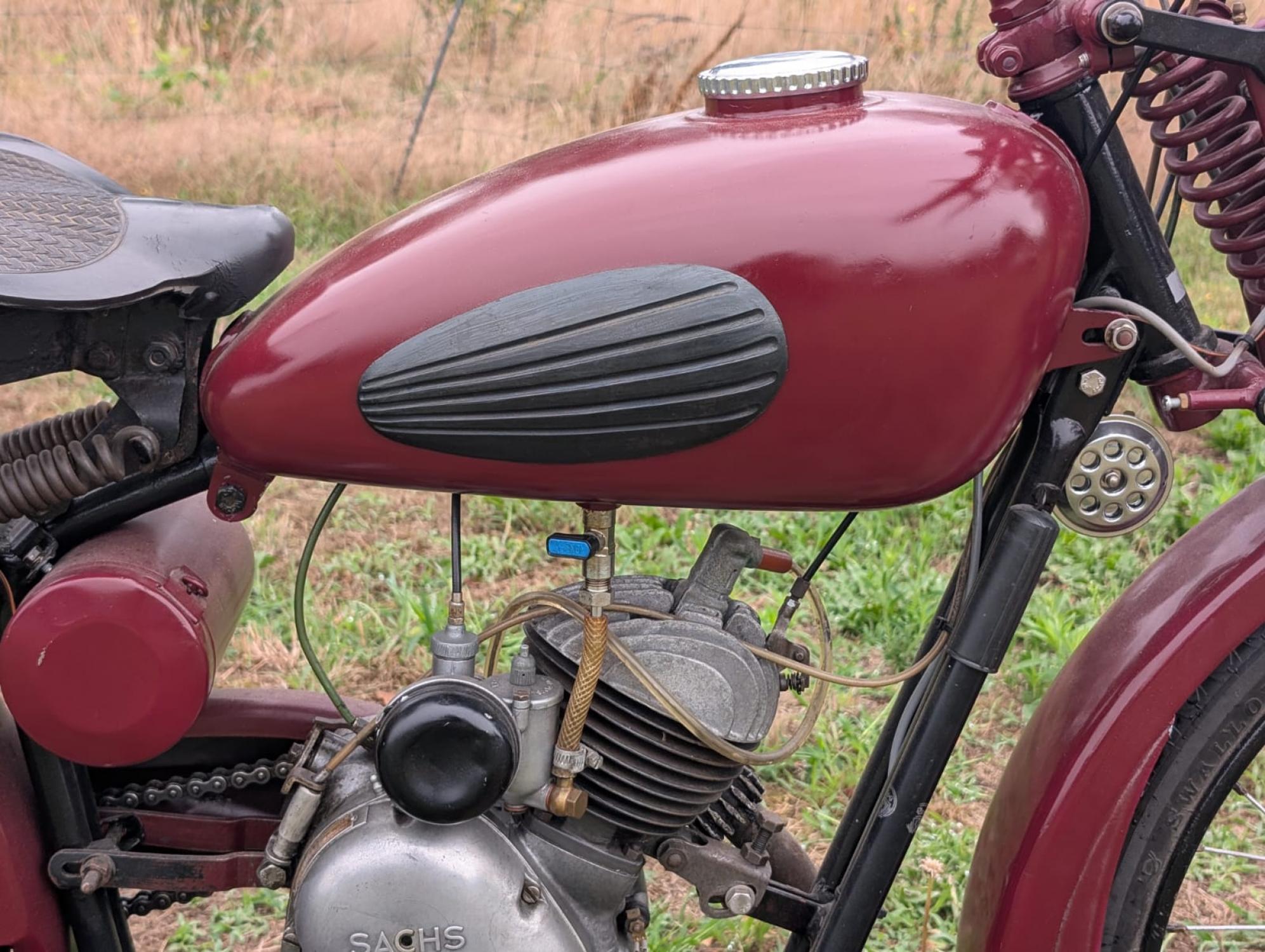 Panther 98cc 1951 with german papers | Dutch Lion Motorbikes