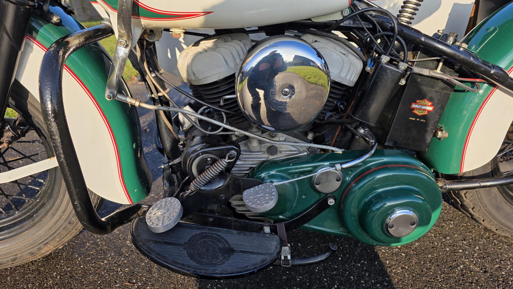 Harley WLA 750cc 1942 with sidecar in fully restored comdition | Dutch ...