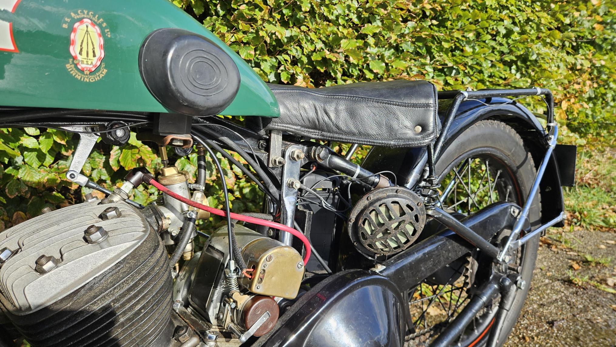 BSA Sloper 557cc 1931 big onecilinder great sound | Dutch Lion Motorbikes